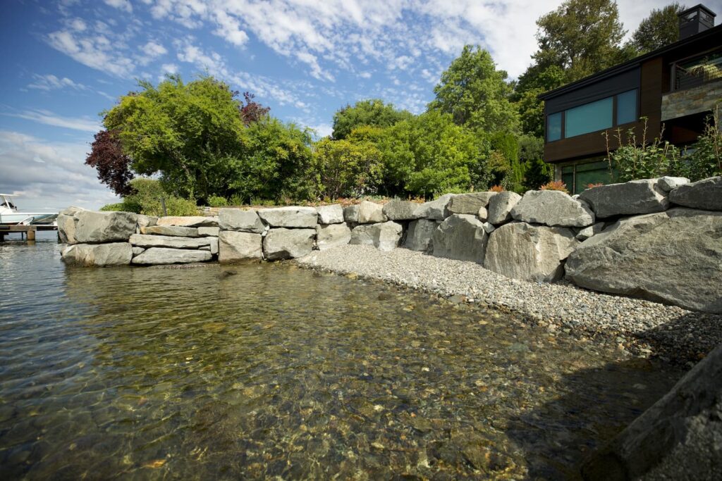 Residential Bulkhead Construction & Repair in Lake Washington - Seaborn ...